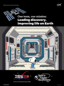 SFA program – download ISS 20th NASA/Snoopy Posters! – ISS FAN CLUB ...