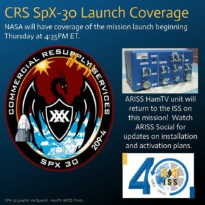 ARISS HamVideo back on the ISS! – ISS FAN CLUB – for Fans of ISS and ...