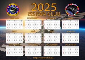 2025 ISS Fan Club calendar – ISS FAN CLUB – for Fans of ISS and Space ...
