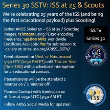 ISS SSTV Series 30: ISS at 25 and Scouts! – ISS FAN CLUB – for Fans of ...